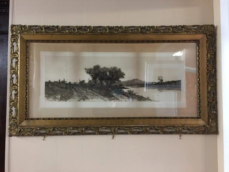 Antique Etching - Ernest C. Rost