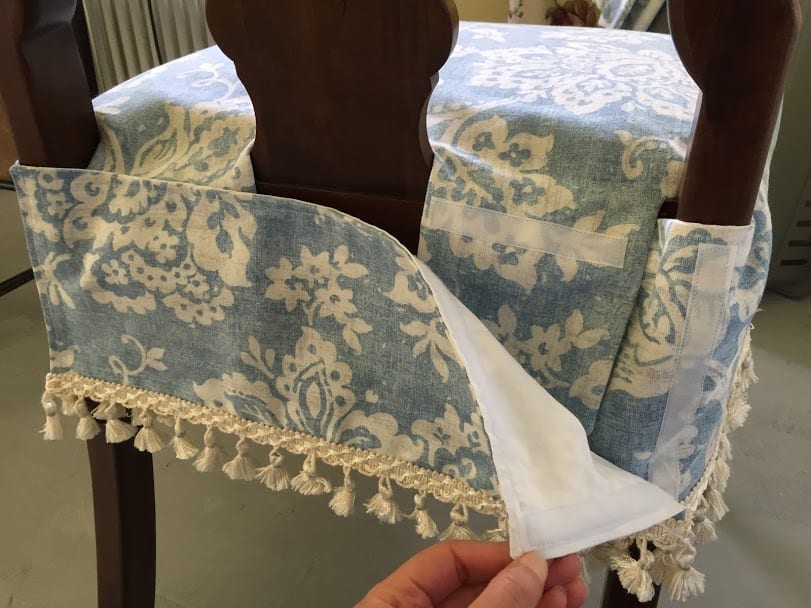How to Make Dining Chair Slipcovers (Queen Anne Chairs, Chippendale Chairs)