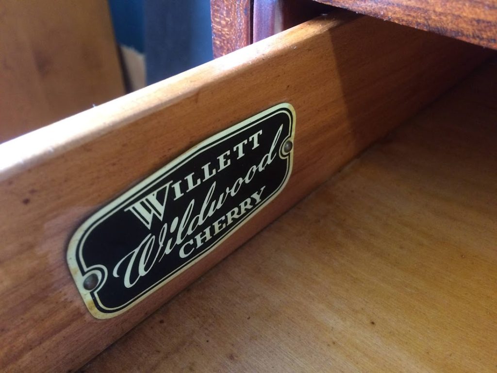 Vintage Secretary Desk, Willett Furniture