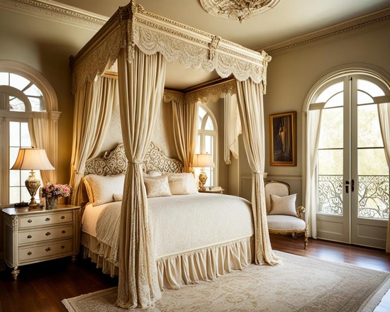 Antique Canopy Bed – Elegance for Your Bedroom