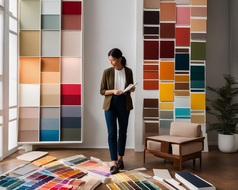 How do I choose a color scheme for my home decor?