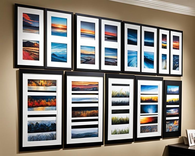 What are some tips for displaying artwork in my home? Artwork Display Tips
