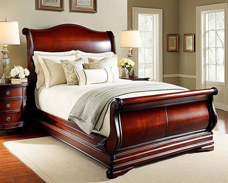 Chic Antique Sleigh Bed Styles & Finds | Shop Now